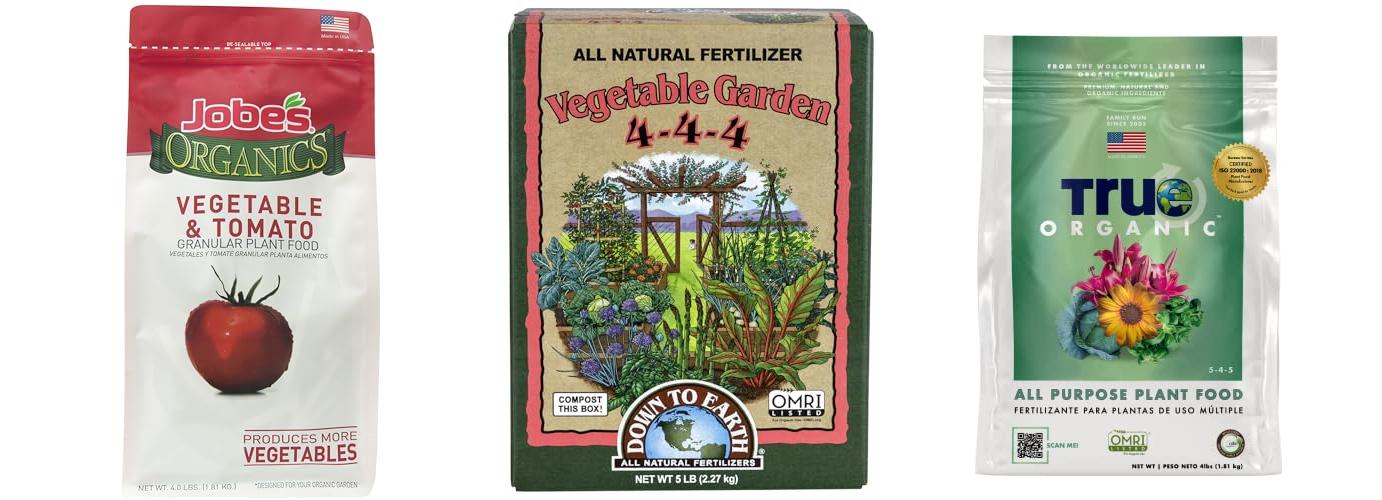 Organic Vegetable Garden Fertilizer: Top 5 Picks