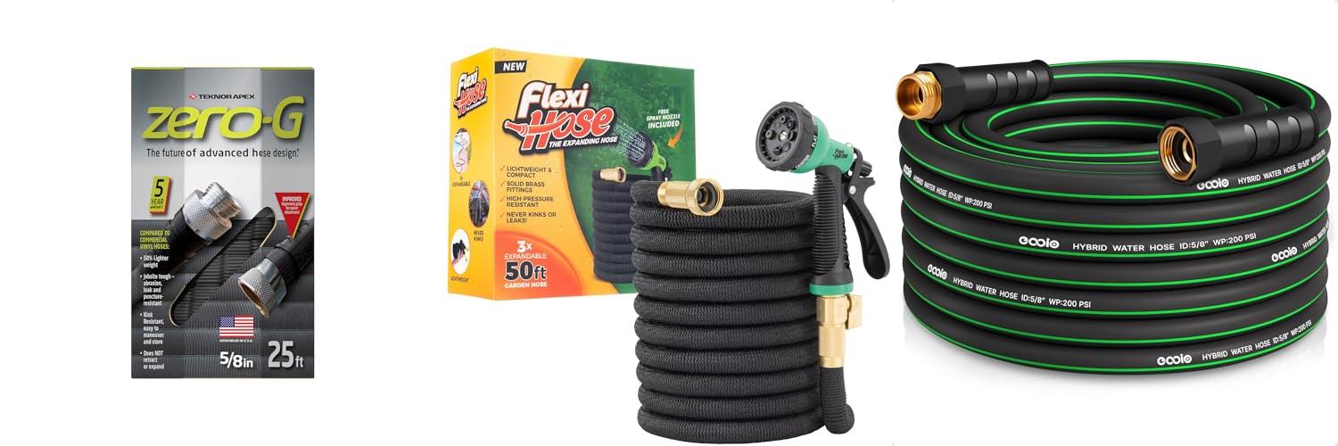 Best Rated Flexible Garden Hose - Top 5 Picks & Review